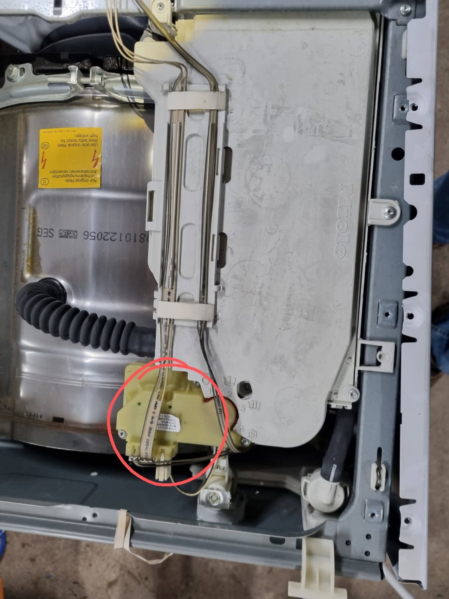 Miele Washing Machine Leak Repair: Water in Base Fault Resolved